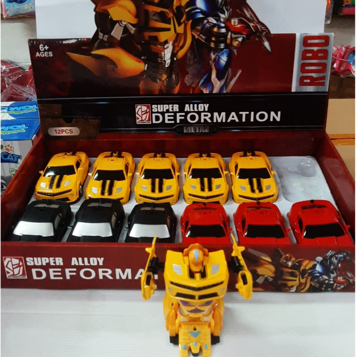 Jual MAINAN ANAK MOBIL ROBOT DEFORMATION BUMBLE BEE TRANSFORMER 2in1 ...