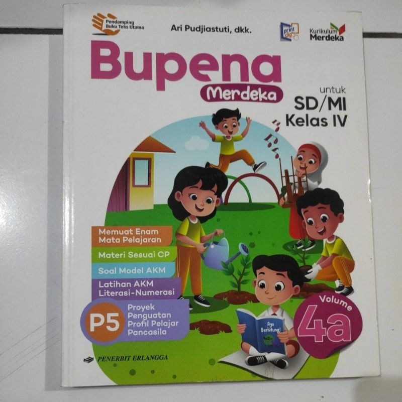 Jual Buku BUPENA 4a - SD/MI Kelas 4 / IV - Kurikulum Merdeka - Original | Shopee Indonesia
