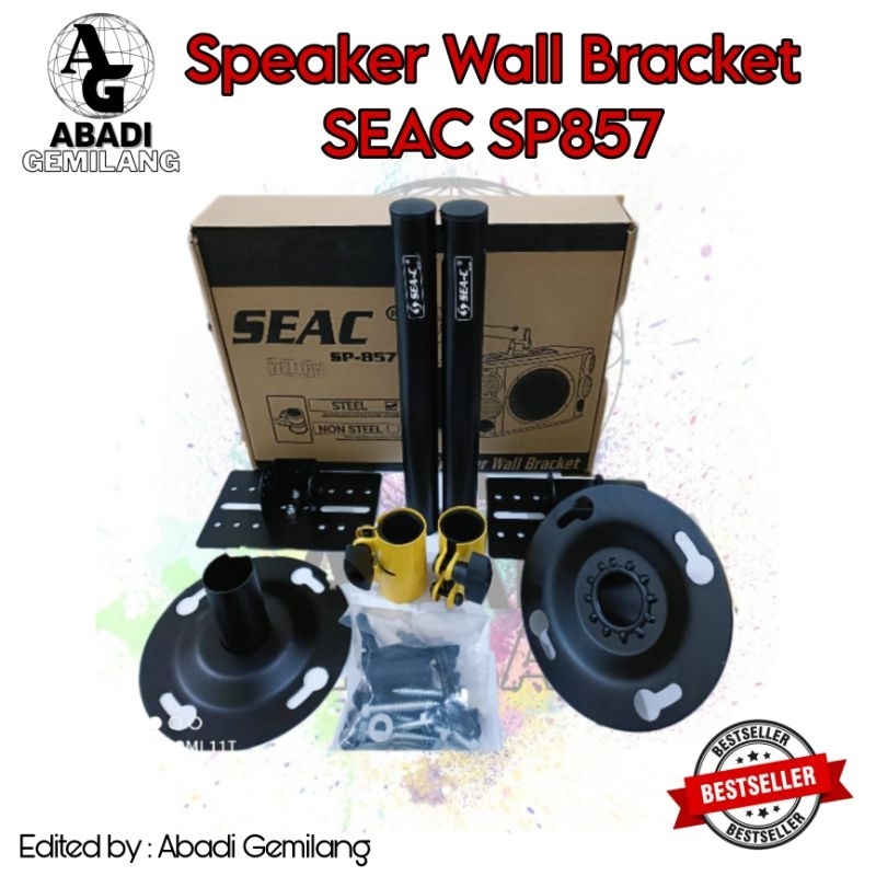 Jual Speaker Wall Bracket SEAC SP857/Bracket Speaker Gantung SEAC SP857 ...