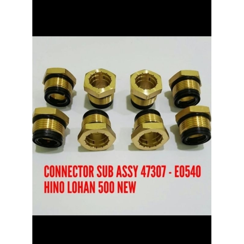 Jual CONNECTOR SUB ASSY HINO 500 FM 260JD CONECTOR NEPEL HINO 500 47307 ...