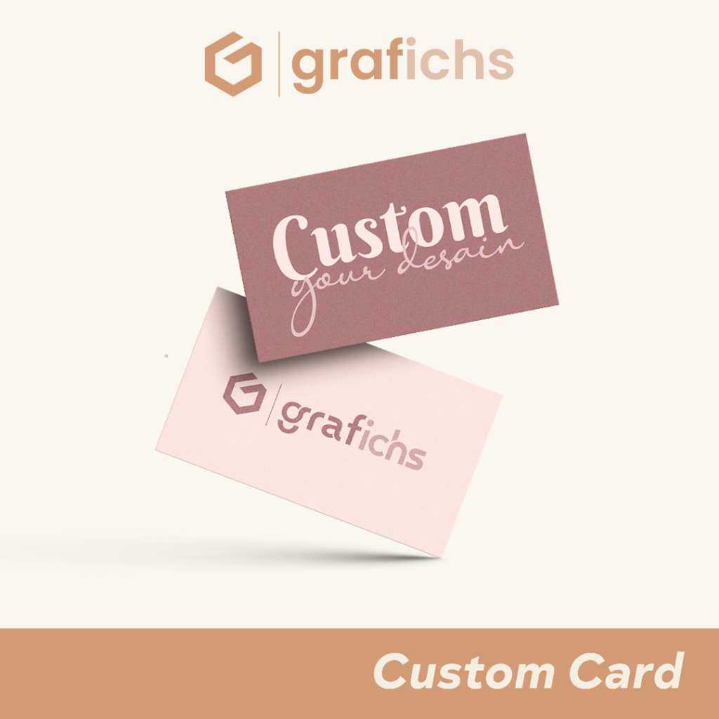 Jual Custom Desain Kartu by Grafichs | Shopee Indonesia