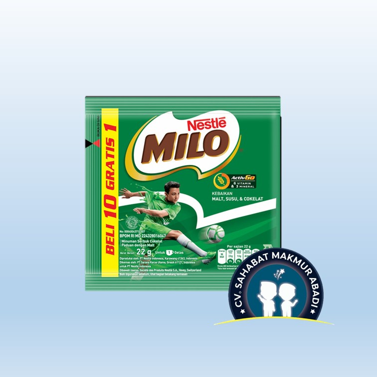 Jual Milo Sachet Activ-Go 11s x 22gr | Shopee Indonesia