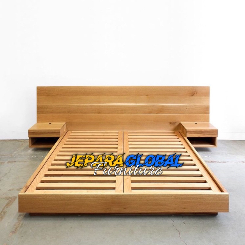 Jual Dipan tempat Tidur minimalis Jati japan blok Drawer jati (dipan ...