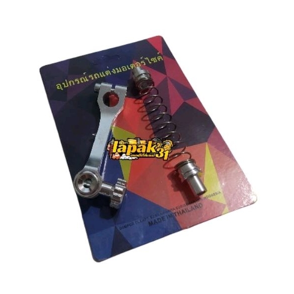 Jual paham rem motor + per rem chrome semua jenis motor (universal ...
