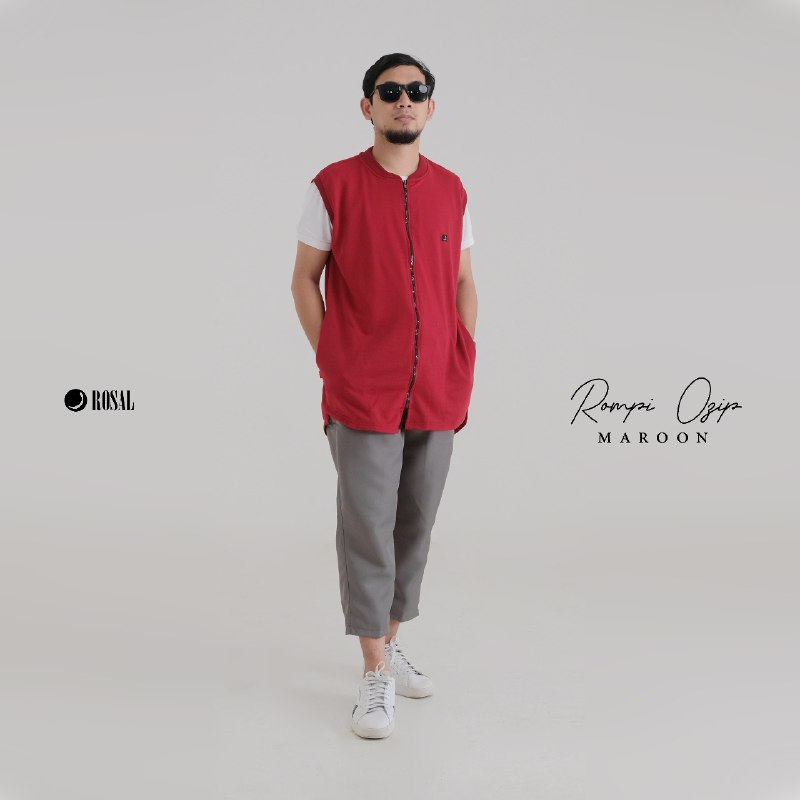 Jual ROMPI SHOLAT ROSAL ZIPPER TANPA HOODIE MURAH ORIGINAL PREMIUM ...