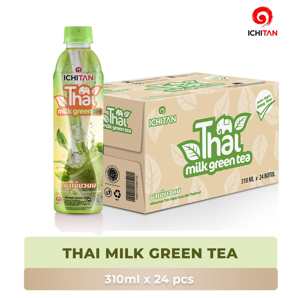 Jual Ichitan Thai Green Tea 1 Kardus Isi 24 Botol | Shopee Indonesia