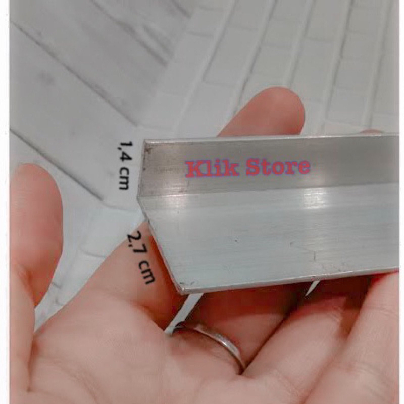 Jual Siku Klem / Spigot Aluminium 6 meter (per batang) | Shopee Indonesia