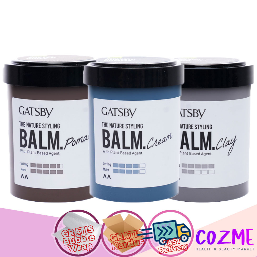 Jual GATSBY The Nature Styling Balm 75gr | Shopee Indonesia