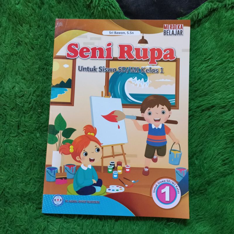 Jual ORIGINAL BUKU SENI RUPA KELAS 1 SD KURIKULUM MERDEKA | Shopee Indonesia