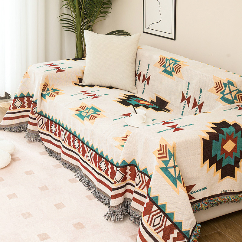 Jual XXMake Penutup Sofa Jacquard Selimut Sofa Sofa Cover Selimut Dua Sisi Size 130 * 180cm 180 ...