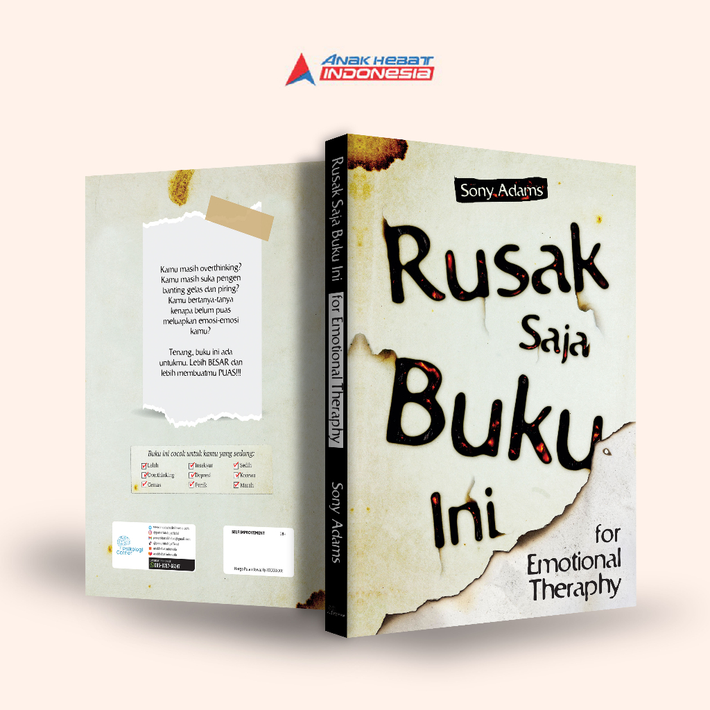 Jual Buku Rusak Saja Buku Ini for Emotional Therapy | Shopee Indonesia