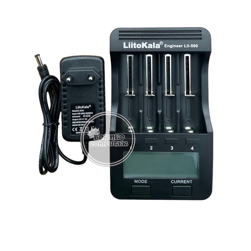 Jual CHARGER BATTERY CELL 18650 LIITOKALA LII-500 LII500 LII 500 ...