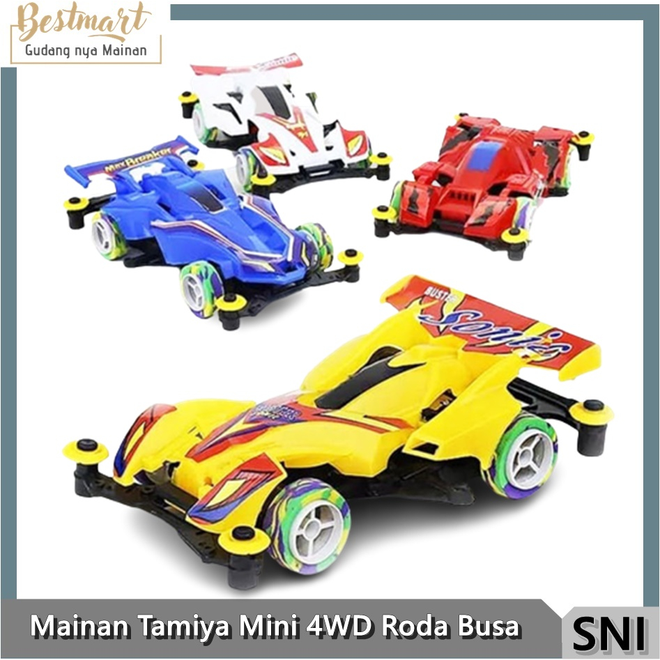 Jual Mainan Tamiya Mini 4WD Roda Busa | Shopee Indonesia