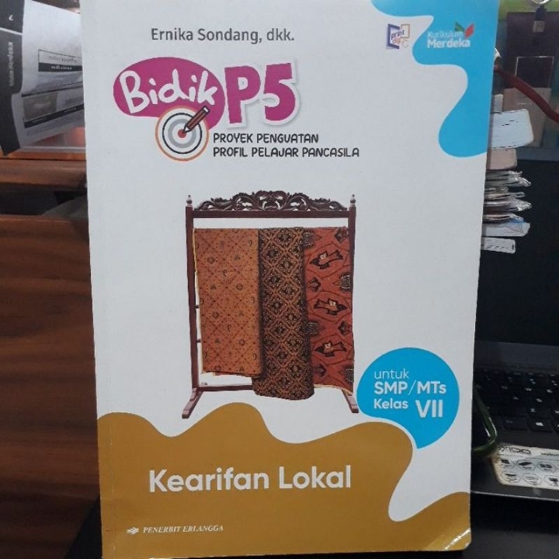 Jual BIDIK P5 UNTUK SMP/MTS KELAS 7 KURIKULUM MERDEKA ERLANGGA | Shopee ...