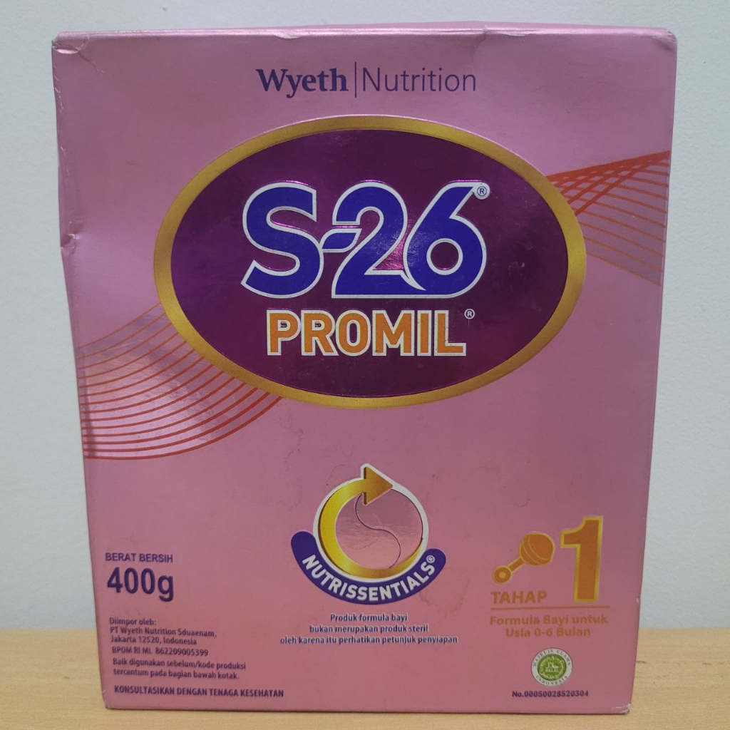 Jual S26 Promil Tahap 1 400gr Exp Date 2024 Dus Kemasan Penyok Sedikit ...