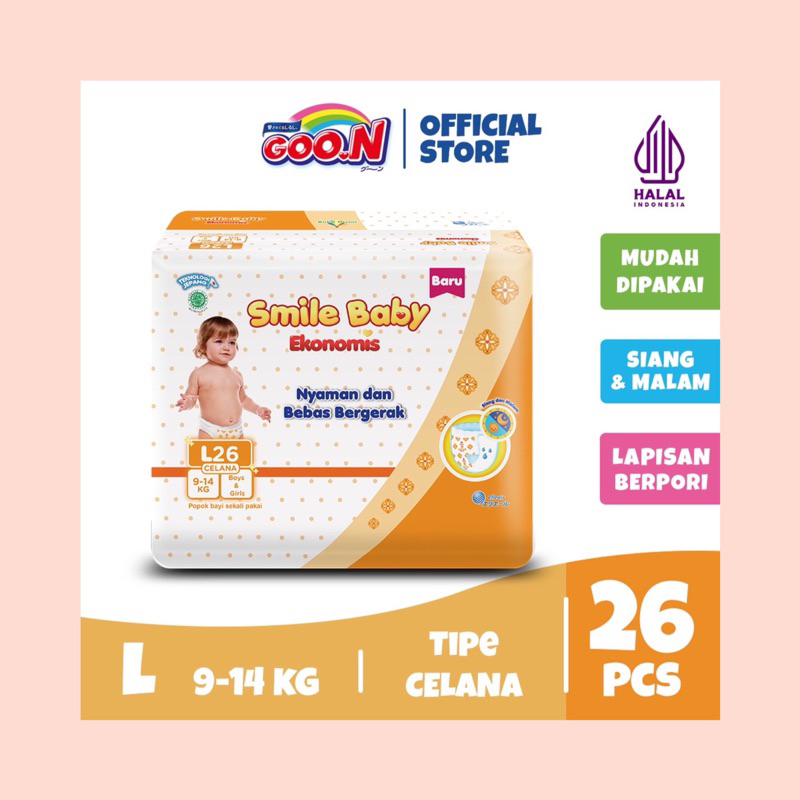 Jual Goon Smile Baby Pants L26 | Shopee Indonesia