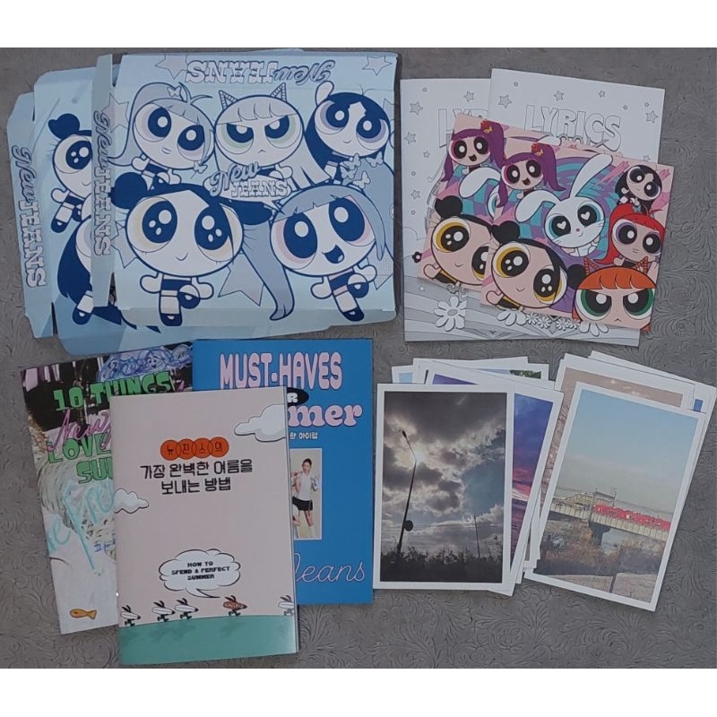 Jual Official Photobook CD Postcard Box Lyric Book NewJeans Get Up ...