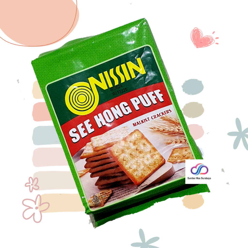 Jual NISSIN SEE HONG PUFF MALKIST CRACKERS 250 gram SEE HONG PUFF ...