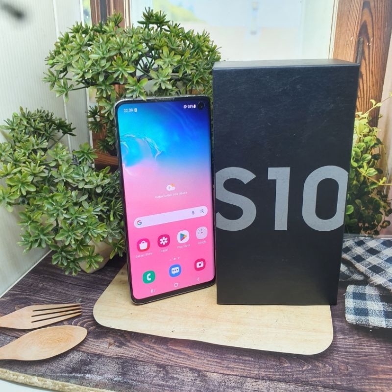 Jual SAMSUNG GALAXY S10 RAM 8/128GB FULLSET RESMI SEIN | Shopee Indonesia