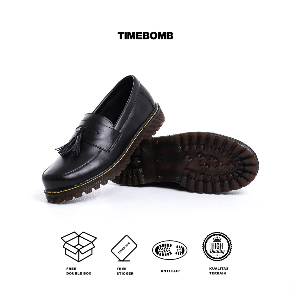 Jual TIMEBOMB | TASSEL LOAFER | Sepatu Penny Loafers | Sepatu Loafers ...