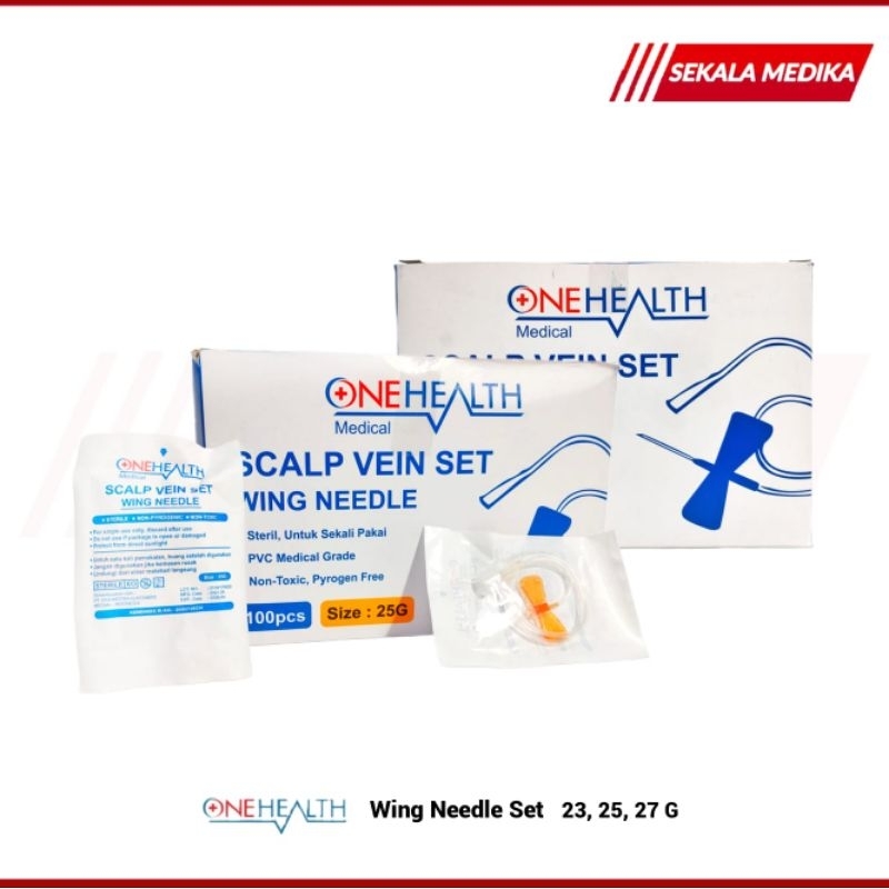 Jual WING NEEDLE ONEHEALTH SATUAN | Shopee Indonesia