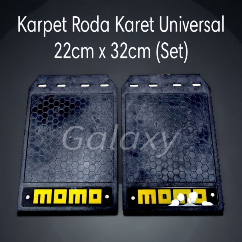 Jual Karpet Kepet Roda Karet / PVC - Embel Roda Penahan Lumpur - Harga ...