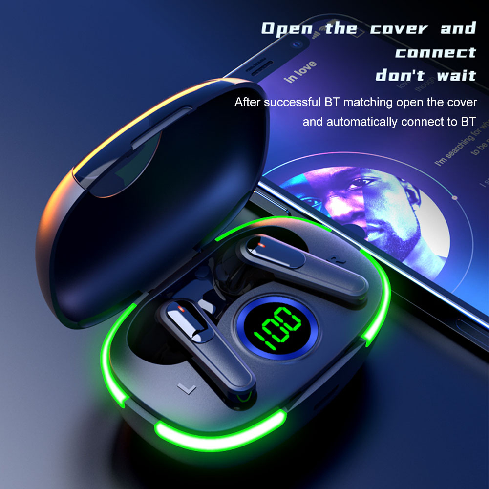 Jual Pro 80 TWS Headset Bluetooth 5.1 Wireless Earphone Waterproof ...