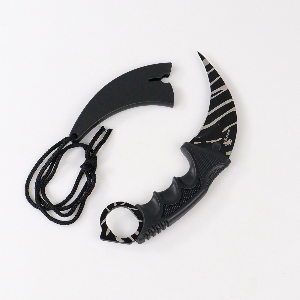 Jual (100% ORIGINAL) Karambit CS GO Taktikal Import Anti Karat Hitam ...