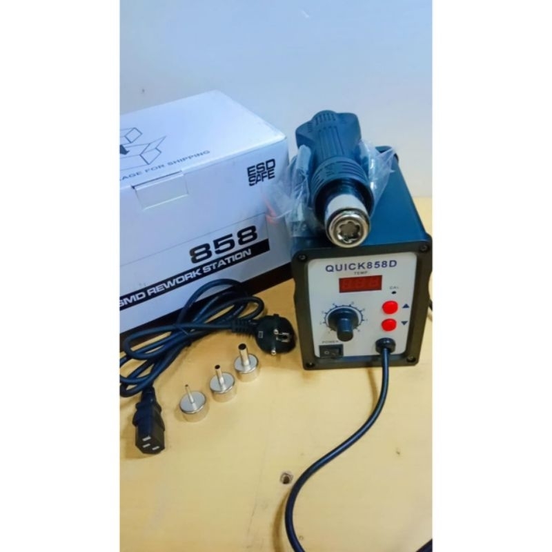 Jual BLOWER QUICK 858D/BLOWER UAP QUICK 858D/SOLDER UAP HOT AIR QUICK 858 DIGITAL | Shopee Indonesia