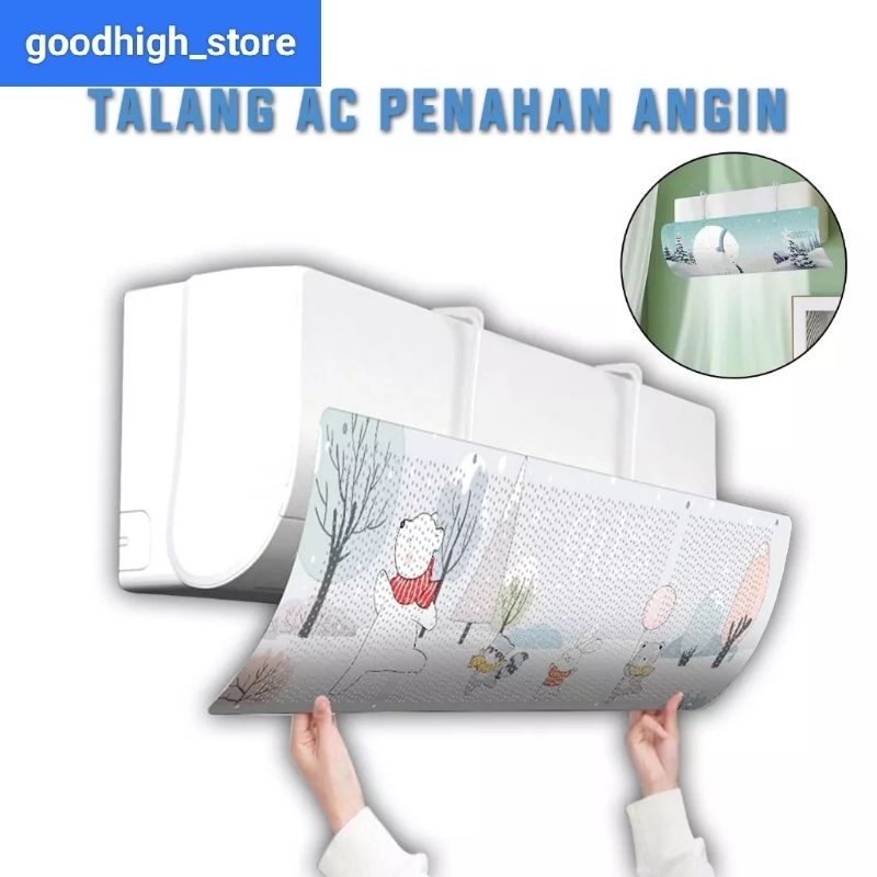 Jual Talang Ac Rumah Karakter Penahan AC Reflektor AC Penahan Angin ...