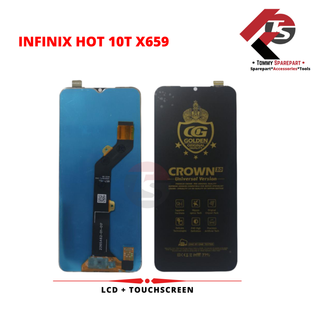 Jual LCD TOUCHSCREEN INFINIX HOT 10T X659 FULLSET | Shopee Indonesia