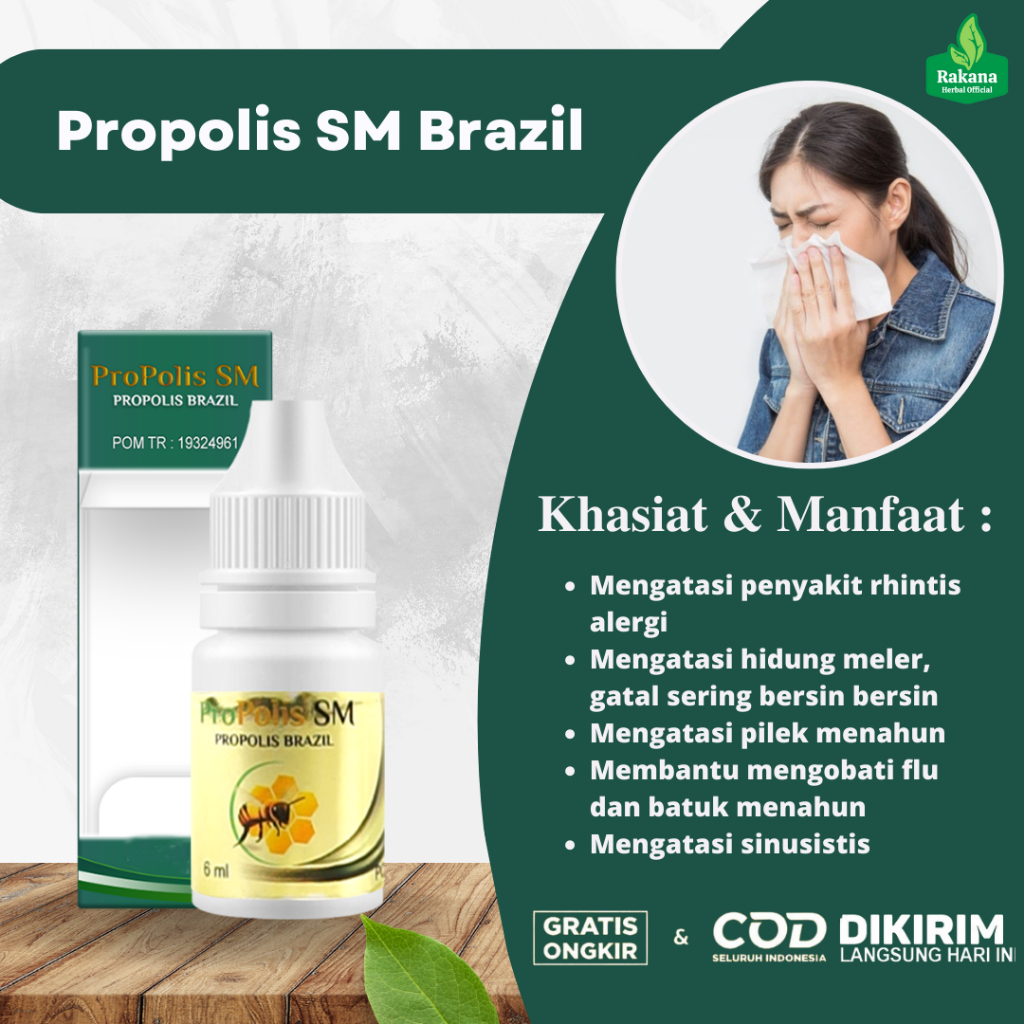 Jual Obat Hidung Gatal & Sering Bersin Akibat Rhinitis Alergi, Mata ...