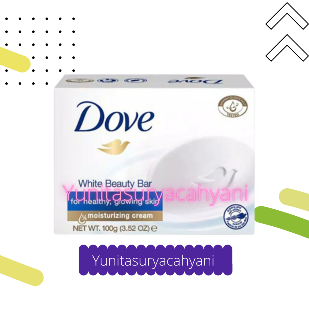 Jual Dove Sabun Batang White Beauty Cream 100 gram/ Dove Whitening Skin ...