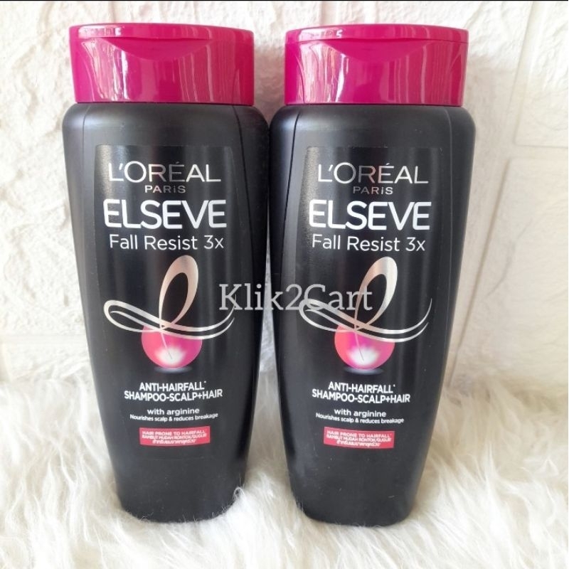 Jual Loreal paris elseve shampoo 280ml anti hairfall / shampo loreal ...