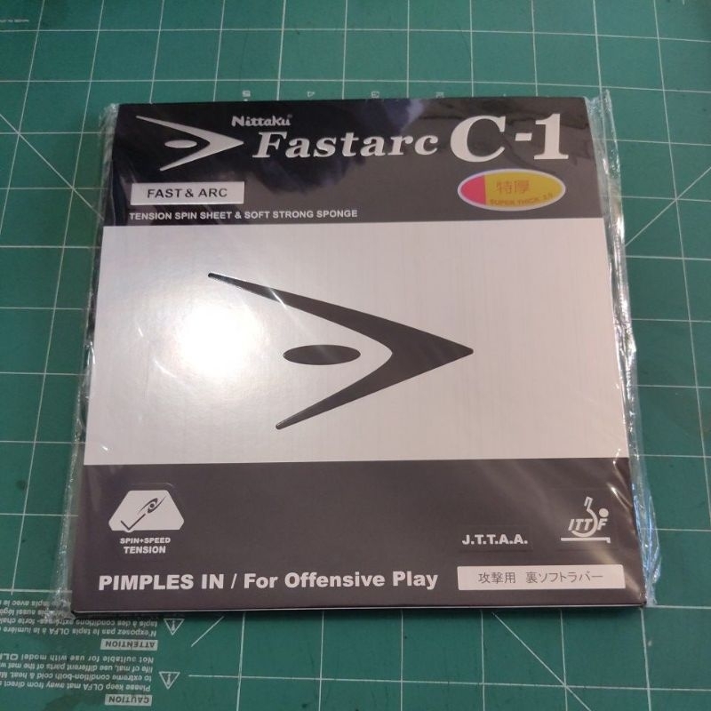 Jual Karet Nittaku Fastarc C-1 / G-1 / G-1 Max / Karet Pingpong Tenis Meja | Shopee Indonesia