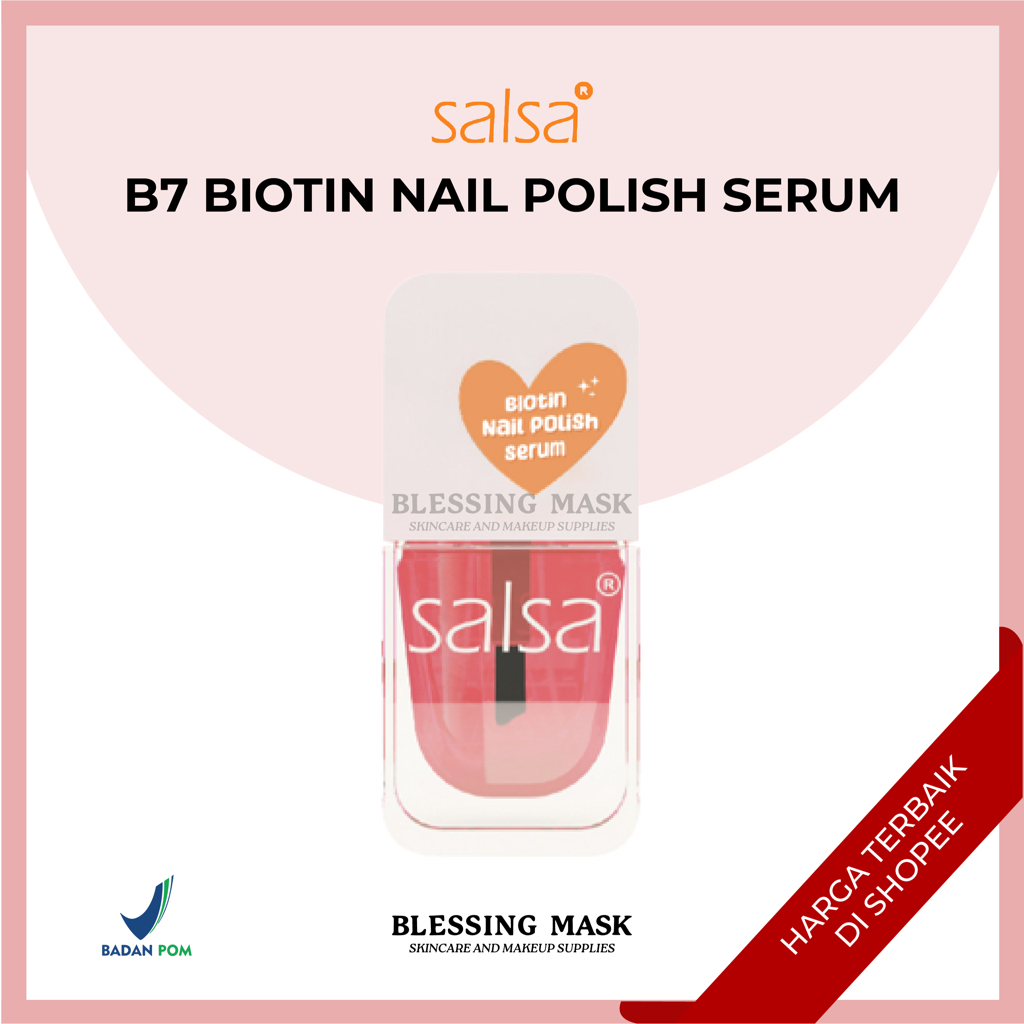 Jual SALSA B7 Biotin Nail Polish Serum | Serum Vitamin Kuku Rusak ...