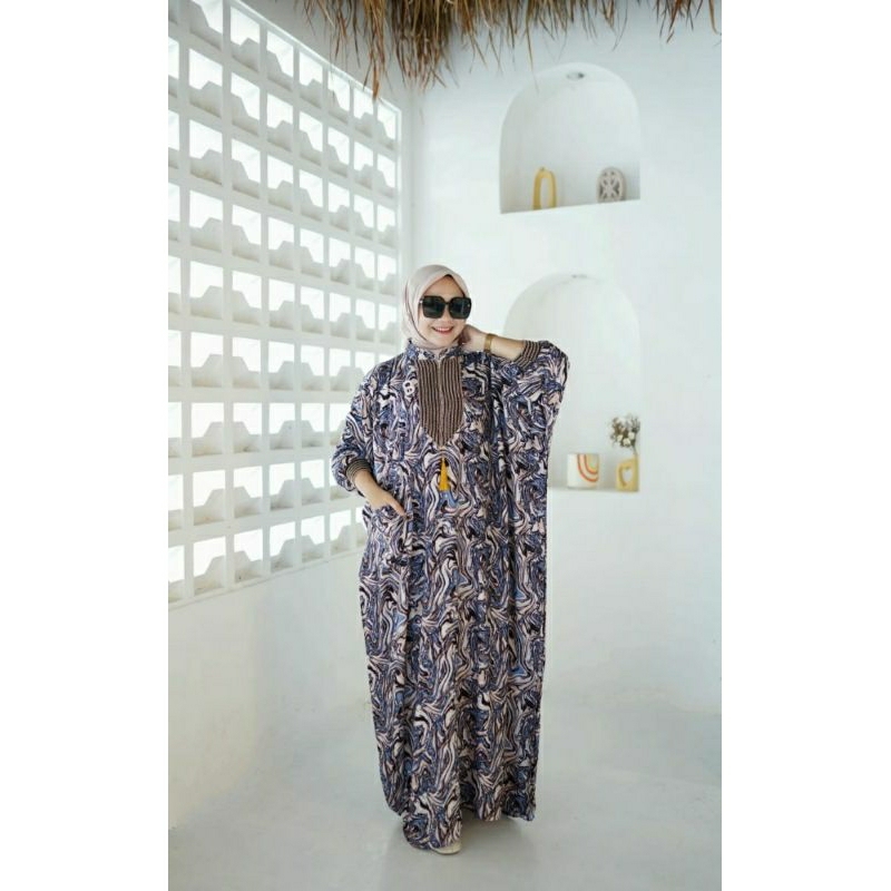 Jual RAYA KAFTAN/DRESS HARI RAYA/DRESS JUMBO/COD | Shopee Indonesia