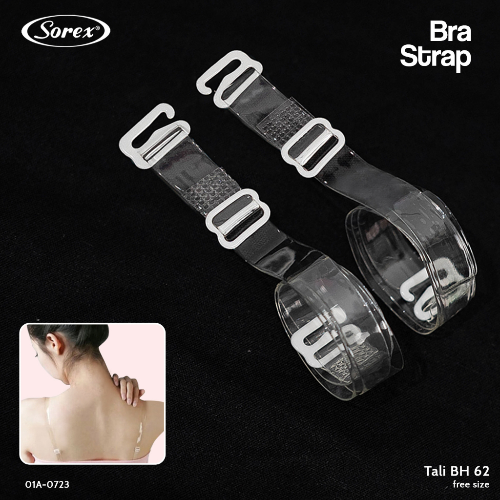 Jual TALI BRA BH TRANSPARAN BENING 62 SOREX | Shopee Indonesia