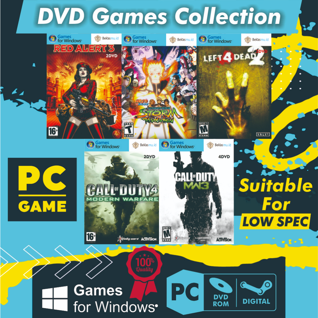 Jual CD DVD PC Games | Kaset Game PC Laptop Windows | Game Komputer ...