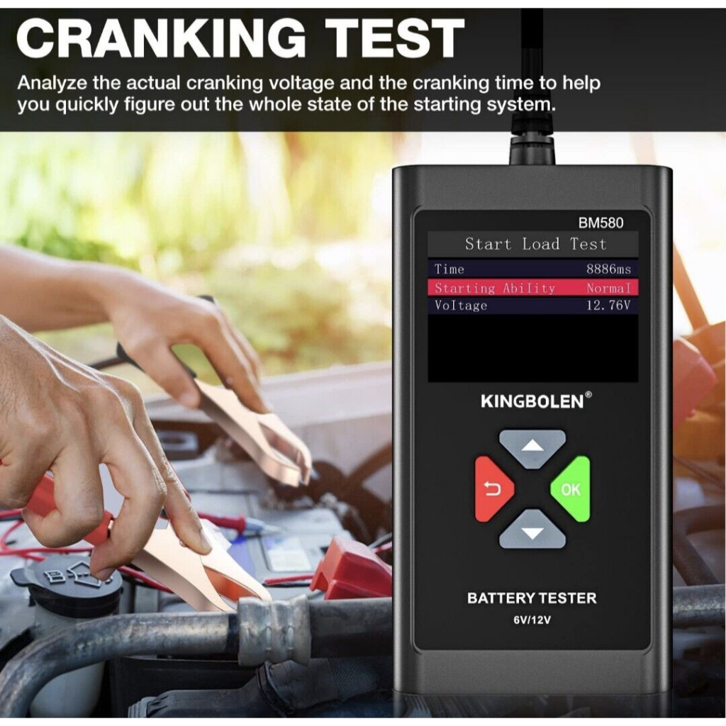 Jual Battery Tester Pengisian Aki Cranking, Auto Test Analyzer 100 ...