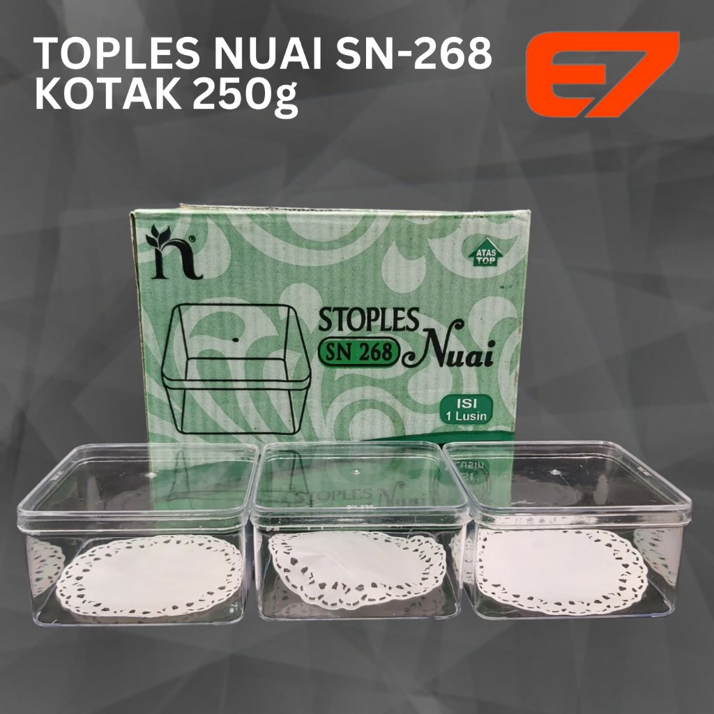 Jual Toples Kue Nuai SN-268 Kotak Tempat Roti Baking 250gram(12PCS ...