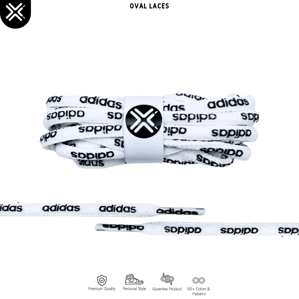 Jual Tali Sepatu Oval Logo Fullprint Premium Shoelaces Tali Sepatu ...