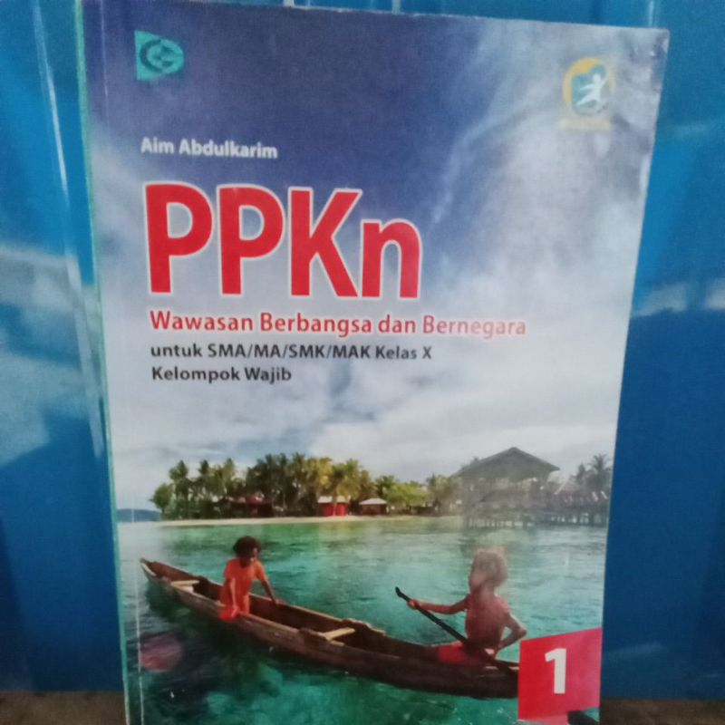 Jual buku PPKN untuk SMA kelas 1 Akunya masih bagus rapi lengkap ...