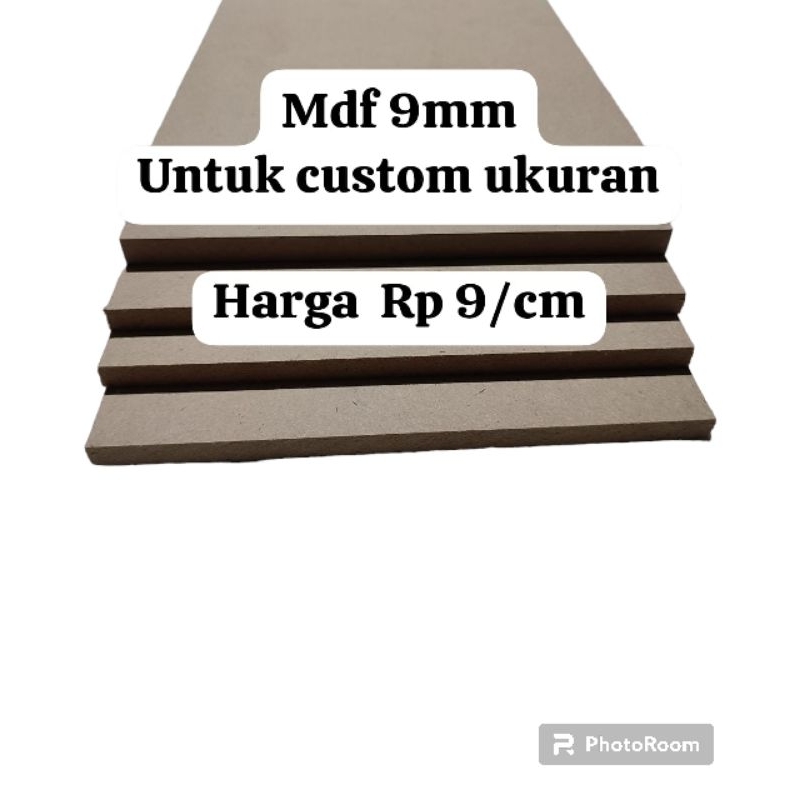 Jual Papan Mdf Custom ketebalan 9 mm | Shopee Indonesia