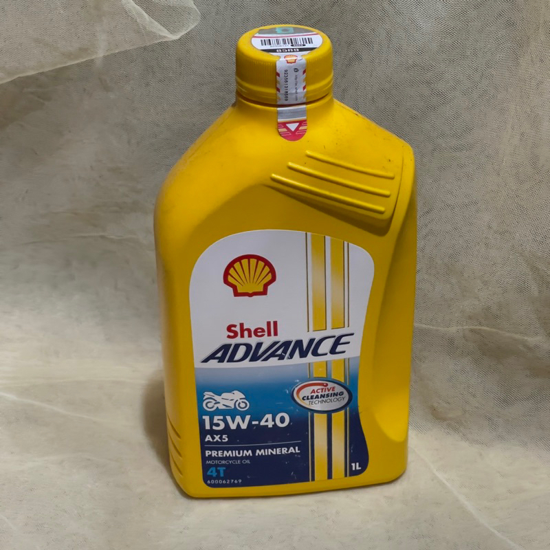 Jual OLI SHELL ADVANCE AX5 4T 1L KUNING (DIJAMIN ORI 100%) | Shopee ...