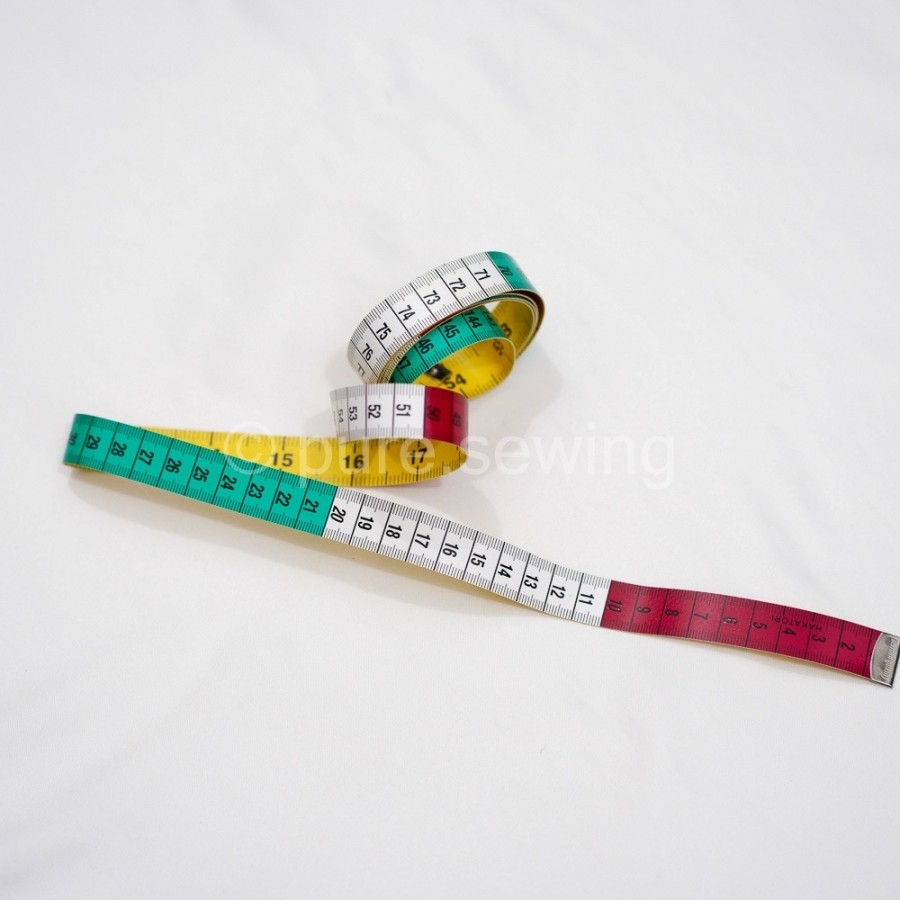Jual Meteran jahit/Alat pengukur meteran badan/pakaian 150 cm/60 inch ...