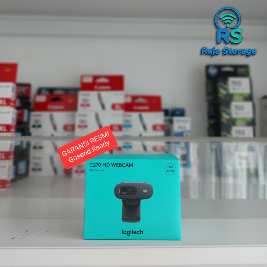 Jual Logitech C270 HD WebCam Web Cam 720p 30 fps Camera PC for Video ...