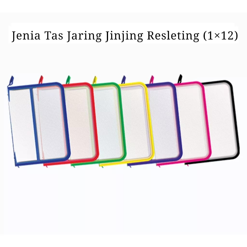 Jual Map/Tas Jaring Resleting JENIA F4 | Shopee Indonesia