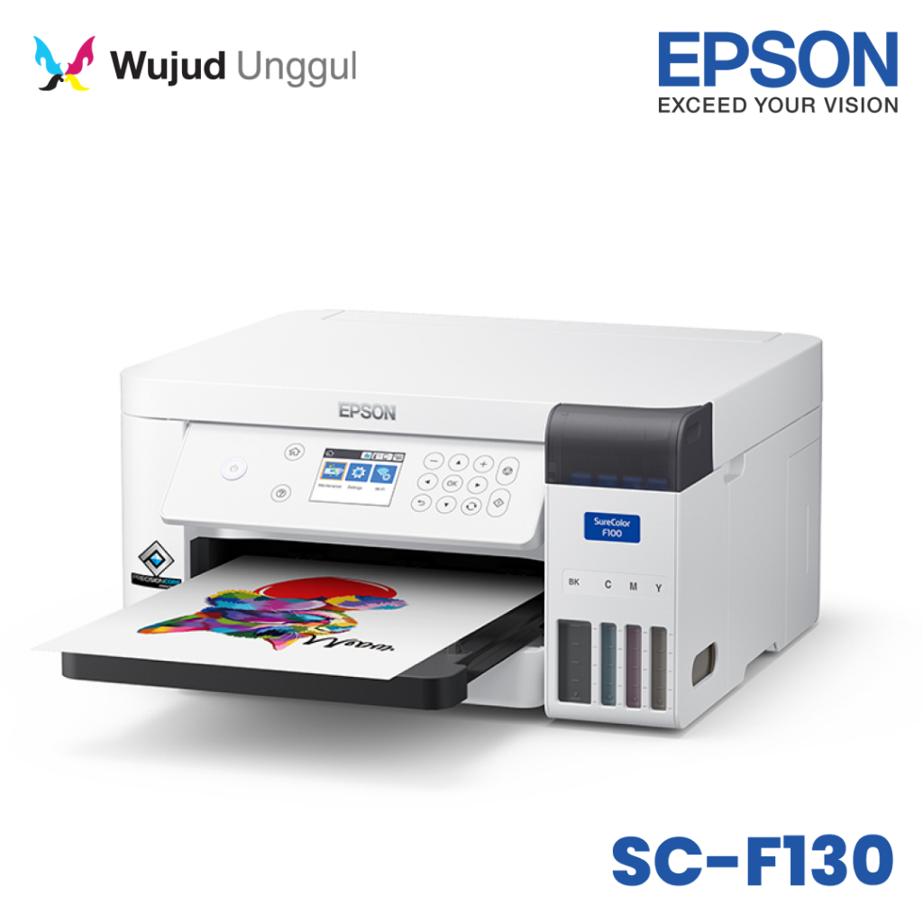 Jual PRINTER SURECOLOR SC-F130 EPSON SURECOLOR F130 SUBLIMATION PRINTER ...