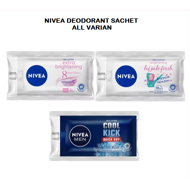 Jual Nivea Deodorant Sachet | Shopee Indonesia